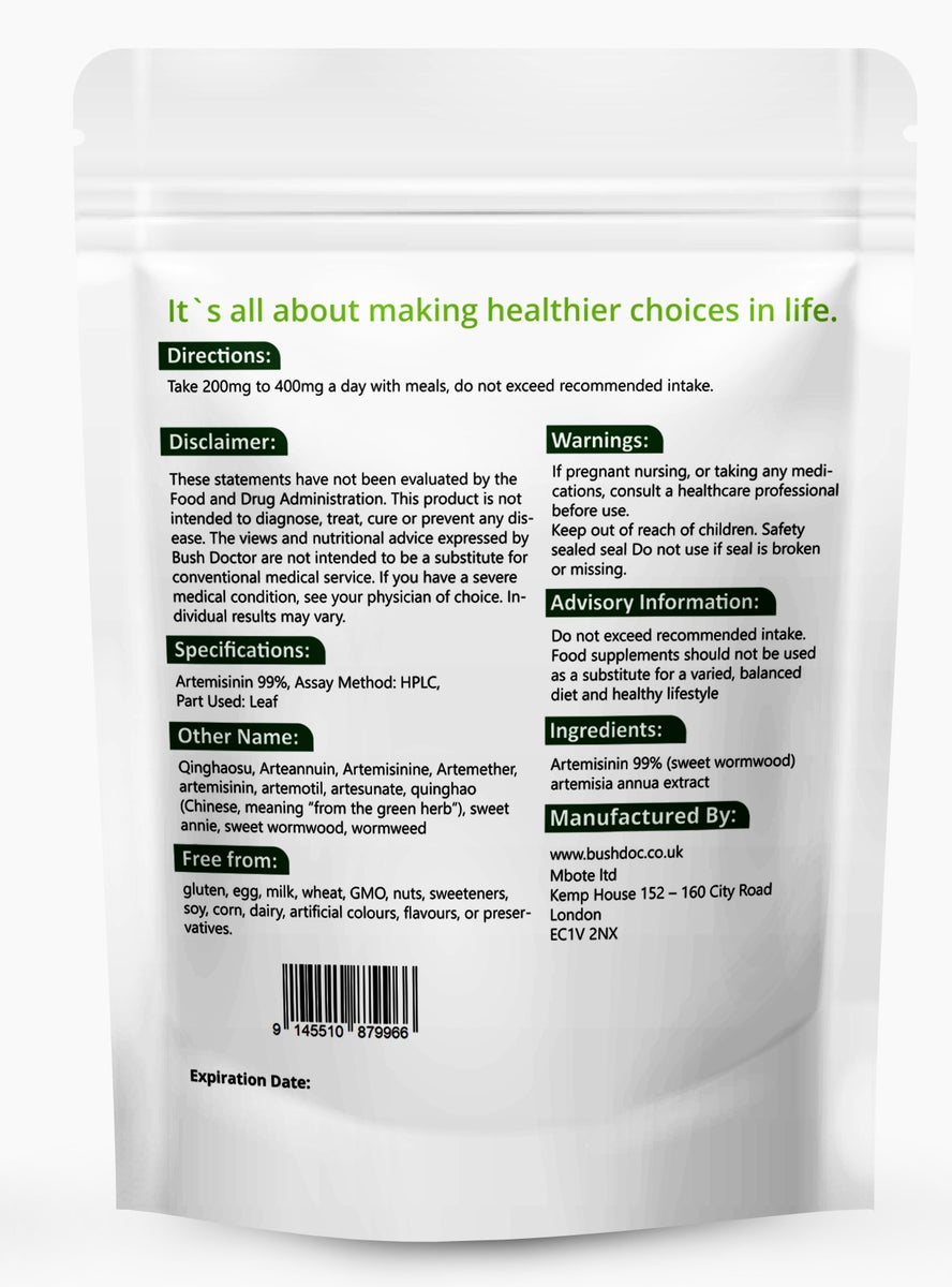 Artemisia Annua Extract Powder Artemisinin - Bush Doctor